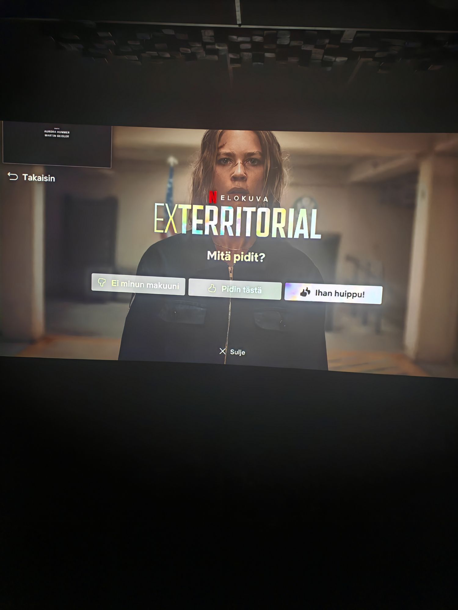 Exterritorial – Netflix